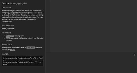 Solved Exercise Lettersuptochar Description In This