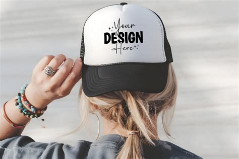 Otto Cap Trucker Hat Mockup Graphic By Mockup With Crafts · Creative