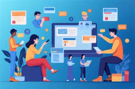 Modernizing Payments With Advanced Digital Wallets Stock Illustration Illustration Of