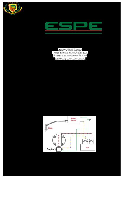 Sistemas De Encendido CDI PDFCOFFEE