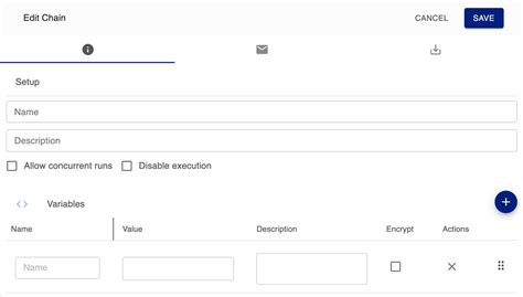 Manage Variables For The Workspace And Chains Support Center