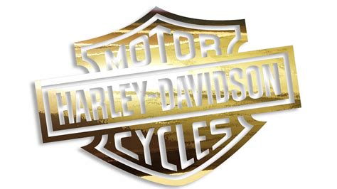 Wycinana Naklejka Harley Davidson Z Oty Chrom Za Z Z Szczecin