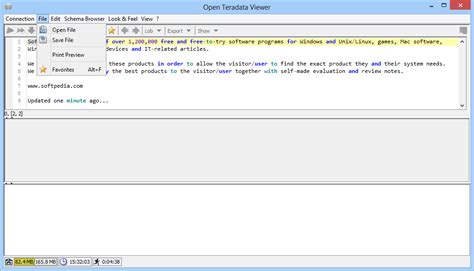 Open Teradata Viewer Download Free Windows 0 30b Softpedia