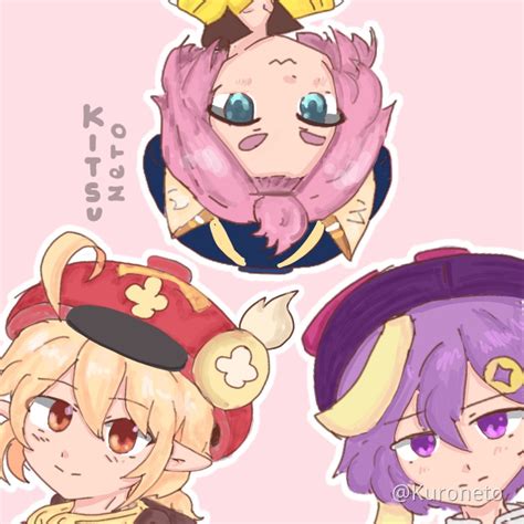 Klee Diona And Qiqi Genshin Impact Hoyolab