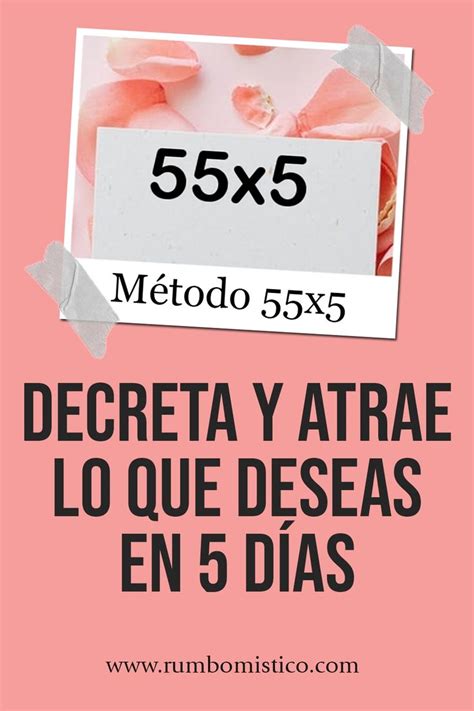 Método De Atracción 55x5