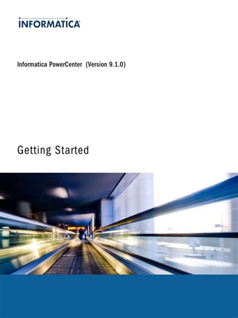 getting started informatica powercenter version 9 1 0 pdf