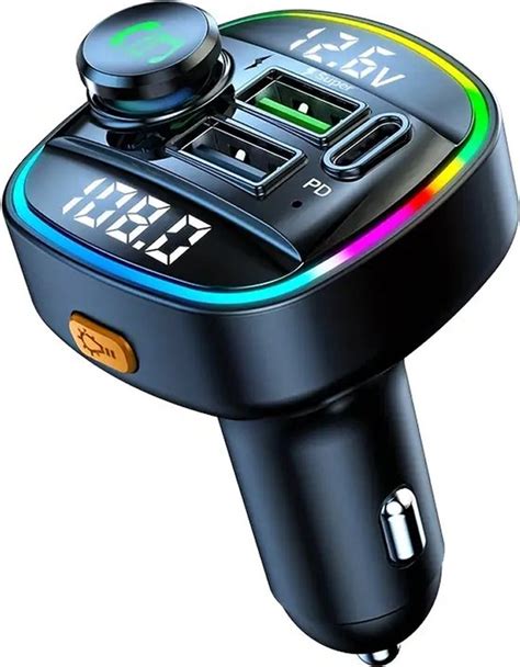 MiCarro C FM Transmitter Super Charge PD W X USB Autolader CarKit Bol