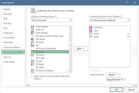 Fill Color Shortcut Excel Bootcamp