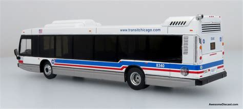 Iconic Replicas 1 87 Nova Bus Lfsd Transit Bus Cta Chicago