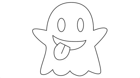 How To Draw A Ghost Step By Step Easy Phase Video