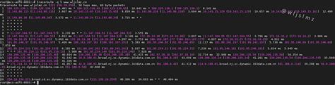 在linux中使用traceroute排查服务器网络问题 电子发烧友网
