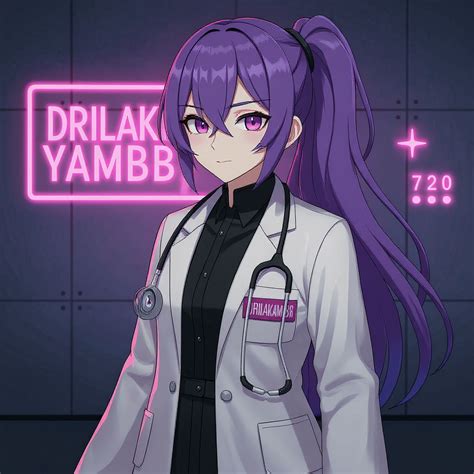 Anime Girl In Medical Setting Detailed 3d Art Ai Art