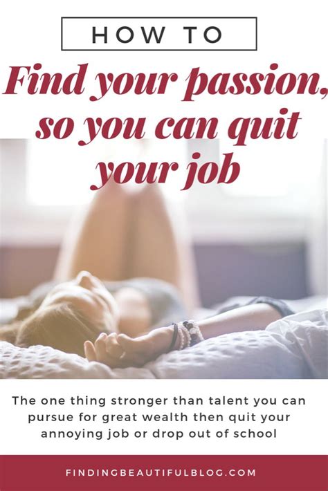 How Do You Find Your Passion Test