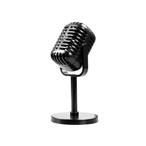 Vintage Microphone Prop Classic Vocal Style Accessory