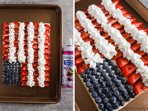 American Flag Fruit Pizza