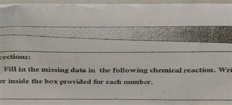 Rections Fill In The Missing Data In The StudyX