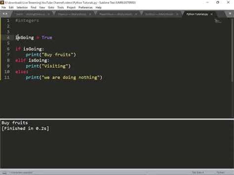 Python IF And Else Statements YouTube