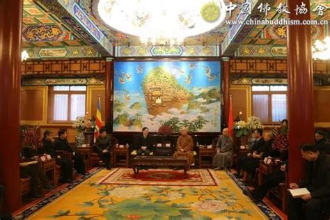 中央统战部王作安副部长带队走访慰问中国佛教协会