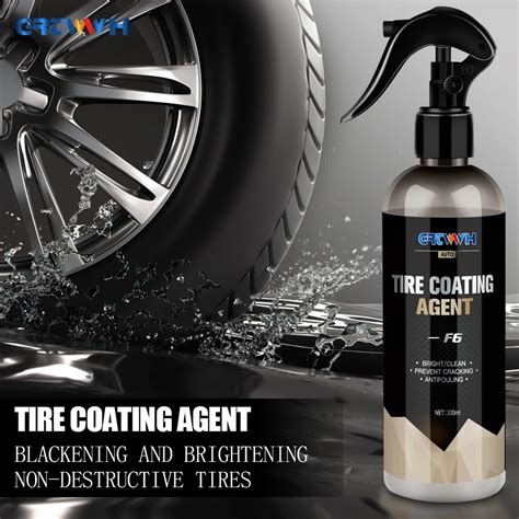 타이어 샤인 코팅 오래 지속되는 보호 타이어 보수 에이전트 클리너 연마 스프레이 에이전트 자동차 타이어 유지 보수 액세서리 Aliexpress