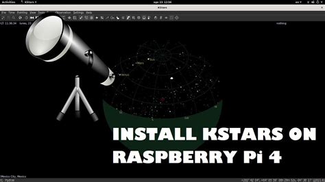 HOW TO INSTALL KSTARS TOOL ON RASPBERY Pi 4 KSTARS SOFTWARE ASTRONOMY