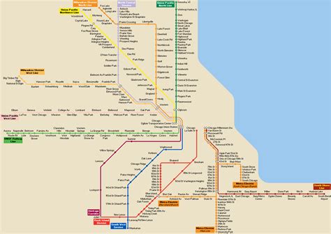 Chicago Maps Transport Maps And Tourist Maps Of Chicago In Usa
