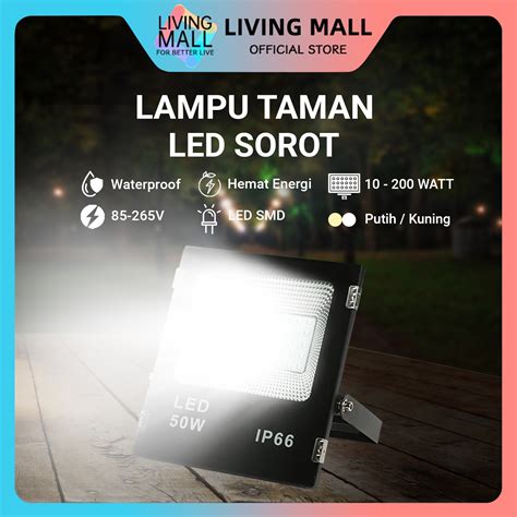Jual Lampu Sorot Outdoor Warna Putih Terbaru Jul 2024 Id
