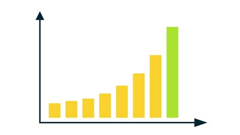 Bar Graph Chart With Arrows Stock Footage Video 100 Royalty Free 18691283 Shutterstock