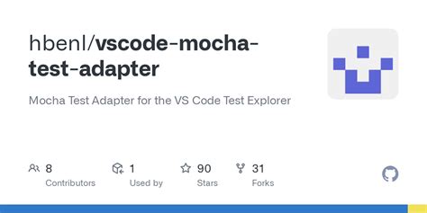 GitHub Hbenl Vscode Mocha Test Adapter Mocha Test Adapter For The VS Code Test Explorer
