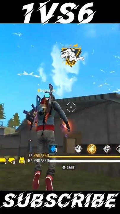 1 Vs 6 Clutch🤯 Wait For End🎯 Foryou Foryoubage Freefire