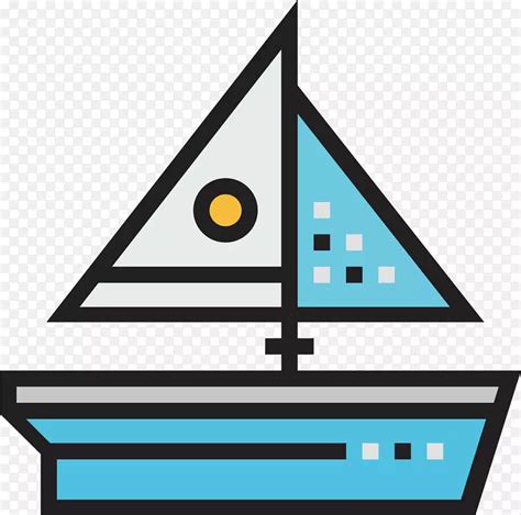 简约帆船设计图标PNG图片素材下载 图片编号yanrddpq 免抠素材网