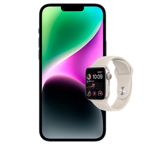 Combo Iphone 14 128 Gb Apple Watch Se Ne 44mm Tienda Virtual Claro Equipo Postpago