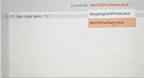 Solved Lab Program Online Shopping Cart Part Chegg