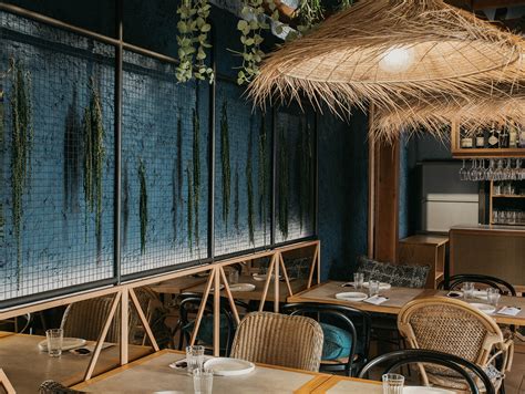 Proyecto De Restaurante De Decoración Rústico