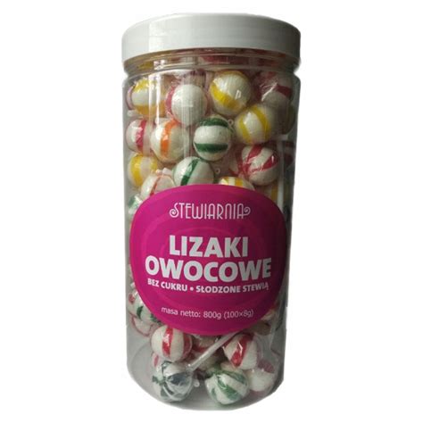 Lizaki Owocowe Mix Stewiarnia 800 G Bez Cukru 15189967072 Allegro Pl