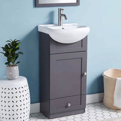 Ebern Designs 18 Daunbe Modern Small Free Standing Single Bathroom