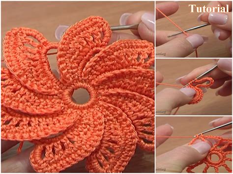 Spiral Flower Pattern Video Tutorial