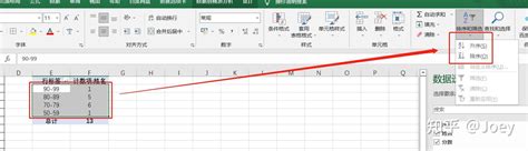 如何用excel统计各分数段人数 知乎
