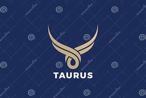 Logotipo De La Silueta Del Tauro De Bull Bu Del Asador Stock De