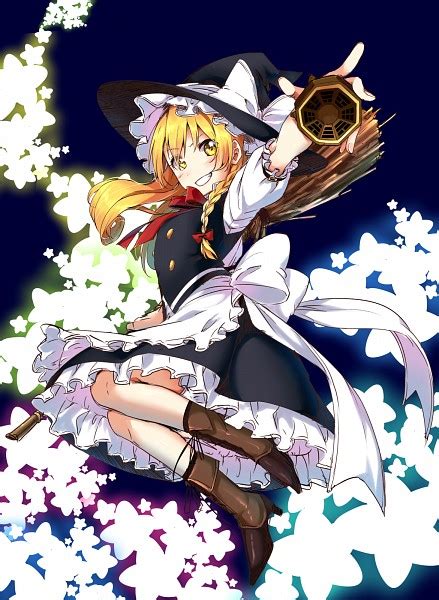 Marisa Kirisame Danmaku Animated Character Sheet Touhou