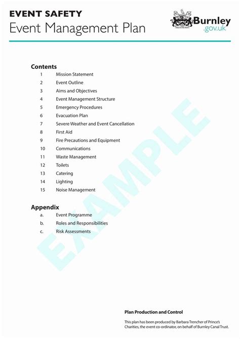Event Project Plan Template Beautiful Event Management Project Plan