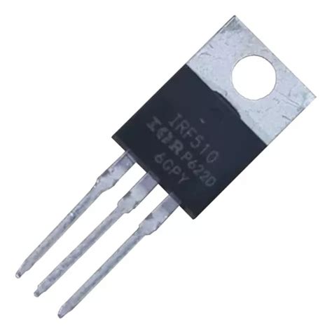 Transistor Fet Mosfet Irf510 5 Peças Irf 510 Ir F510 Mercadolivre