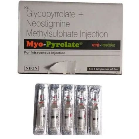 Glycopyrrolate Neostigmine Methylsulfate Injection At ₹ 100piece