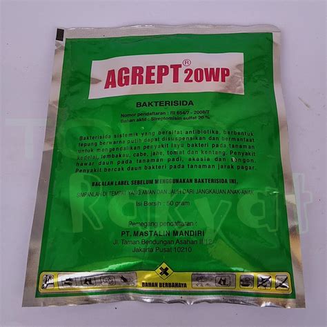 Jual Bakterisida Agrept WP Untuk Penyakit Kresek Padi Gr Shopee Indonesia