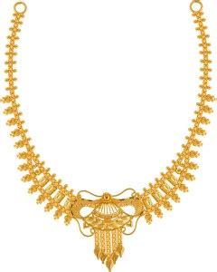 PC Chandra Jewellers GLN Choker Yellow Gold Precious Necklace Price In India Buy PC