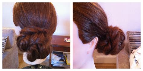 MakeUp Etc Easy Updo Tutorial Messy Side Bun Good For Thick Hair