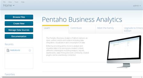 Pentaho產品模組 Bi Platform 景佳科技 Fansysoft