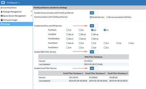 Blog Técnico Fortinet Configurar Fortimanager Como Fortiguard Local