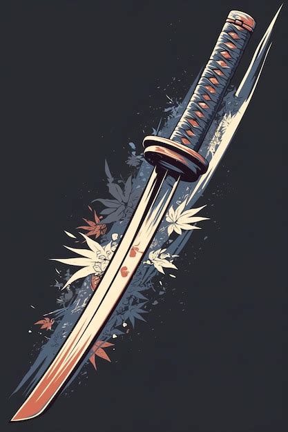 Premium Vector Japanese Sword Patterns With Sharp Elegance
