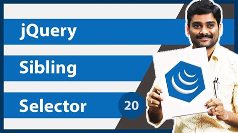JQuery Sibling Selector JQuery Tutorial 20 YouTube