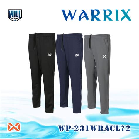 กางเกงวอร์มขาปล่อย Warm Loose Pants กางเกงวอร์มขายาววอริกซ์ Warrix รหัส